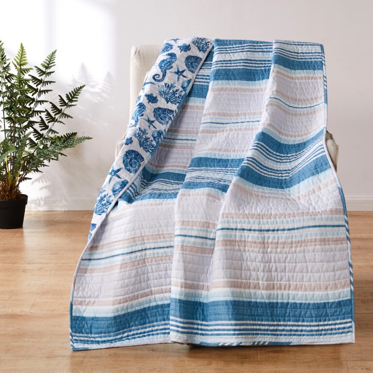 Pebble Beach Throw – Greenland Home Fashions