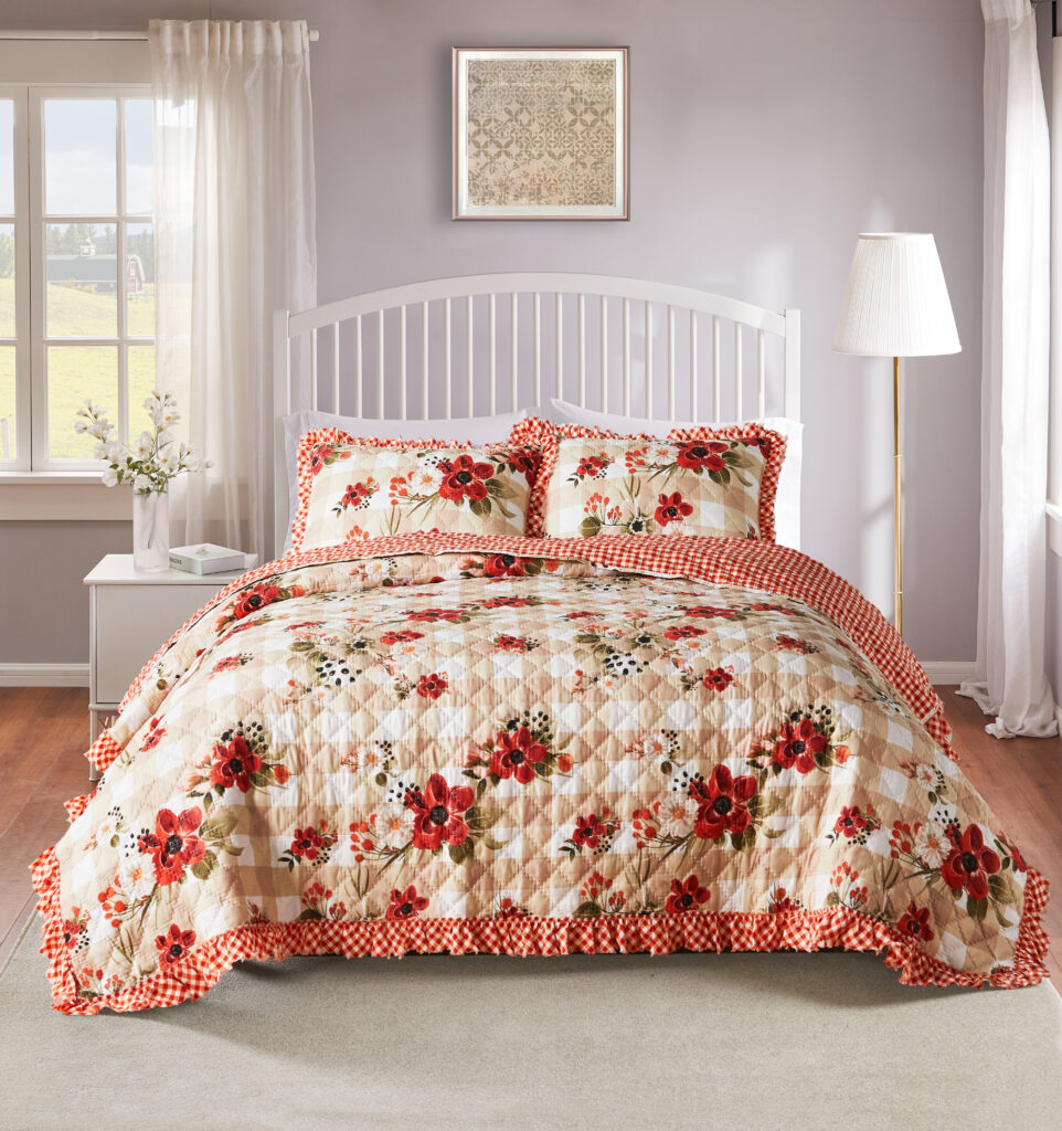 Wheatly Quilt Set – Greenland Home Fashions