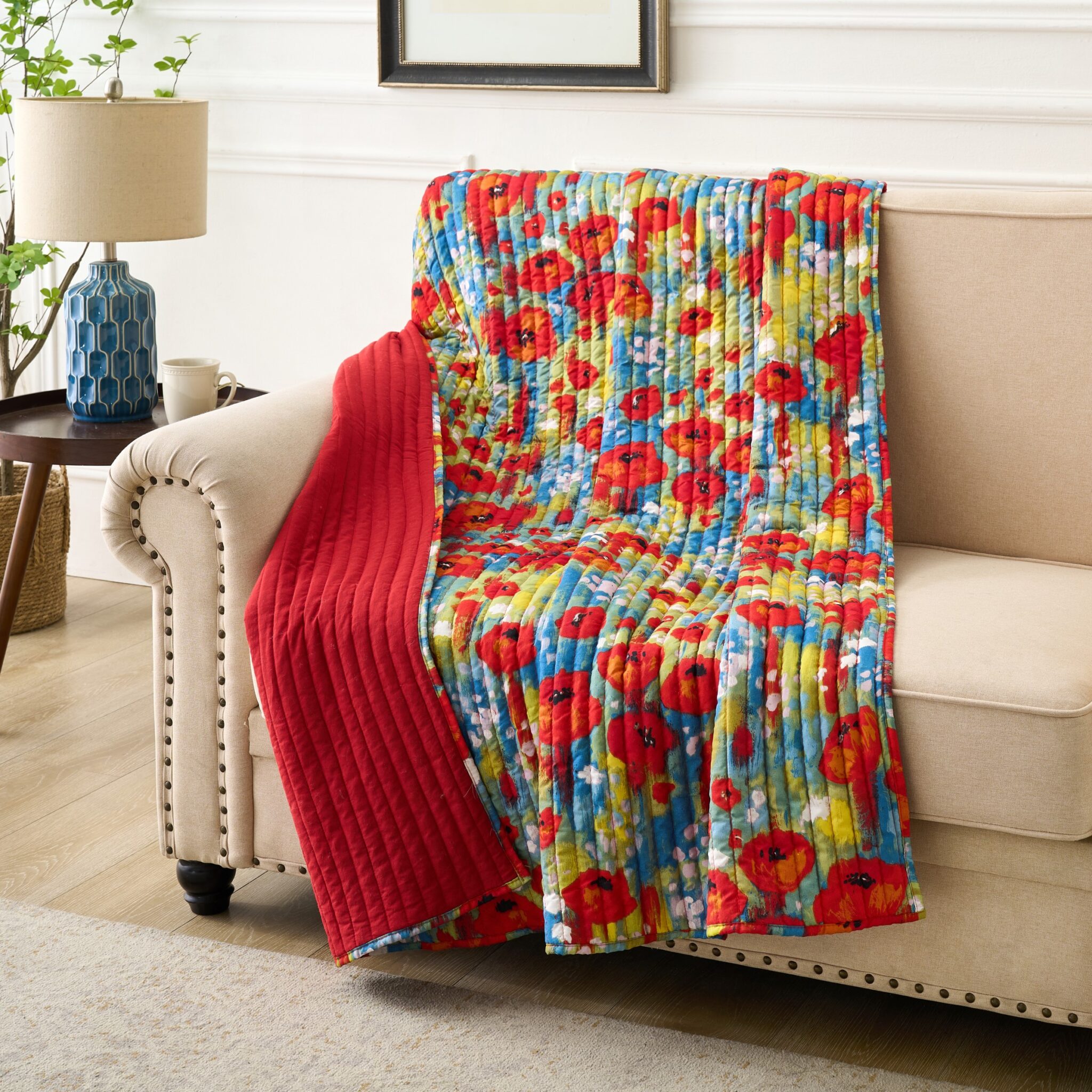 Poppies Throw – Greenland Home Fashions